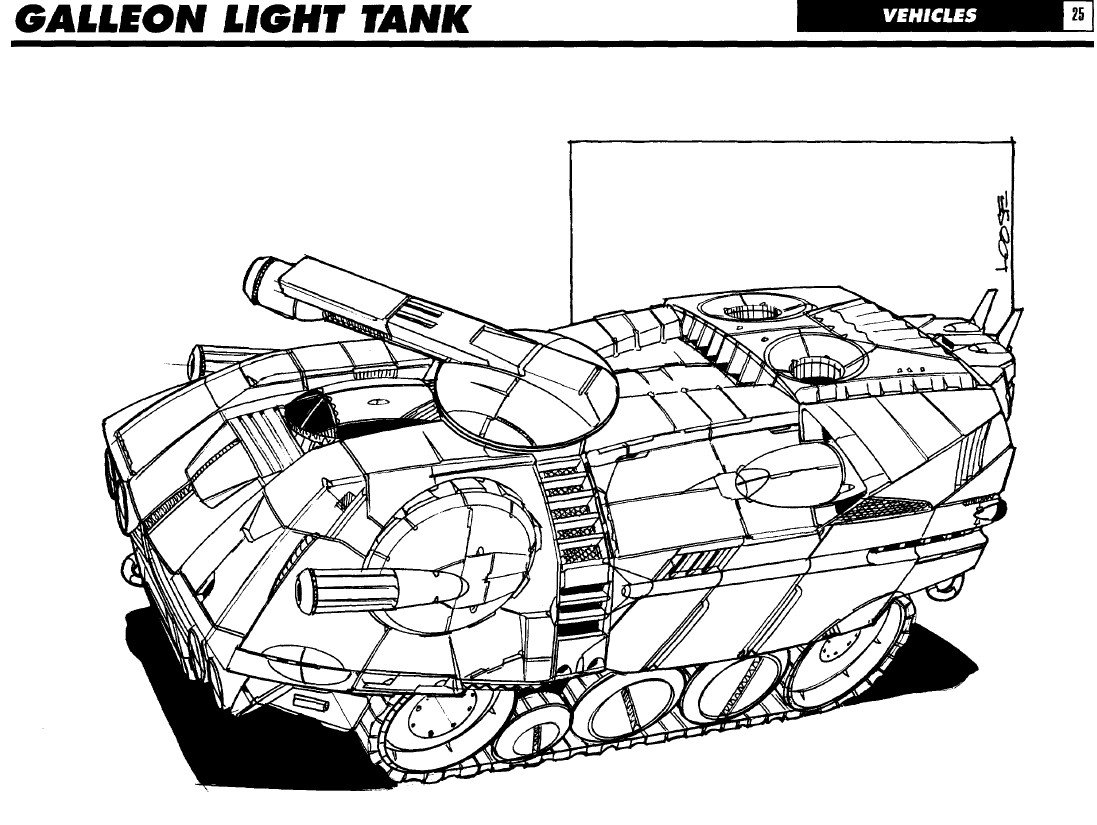 Galleon Light Tank GAL-D - Other - crayven.net | MercNet